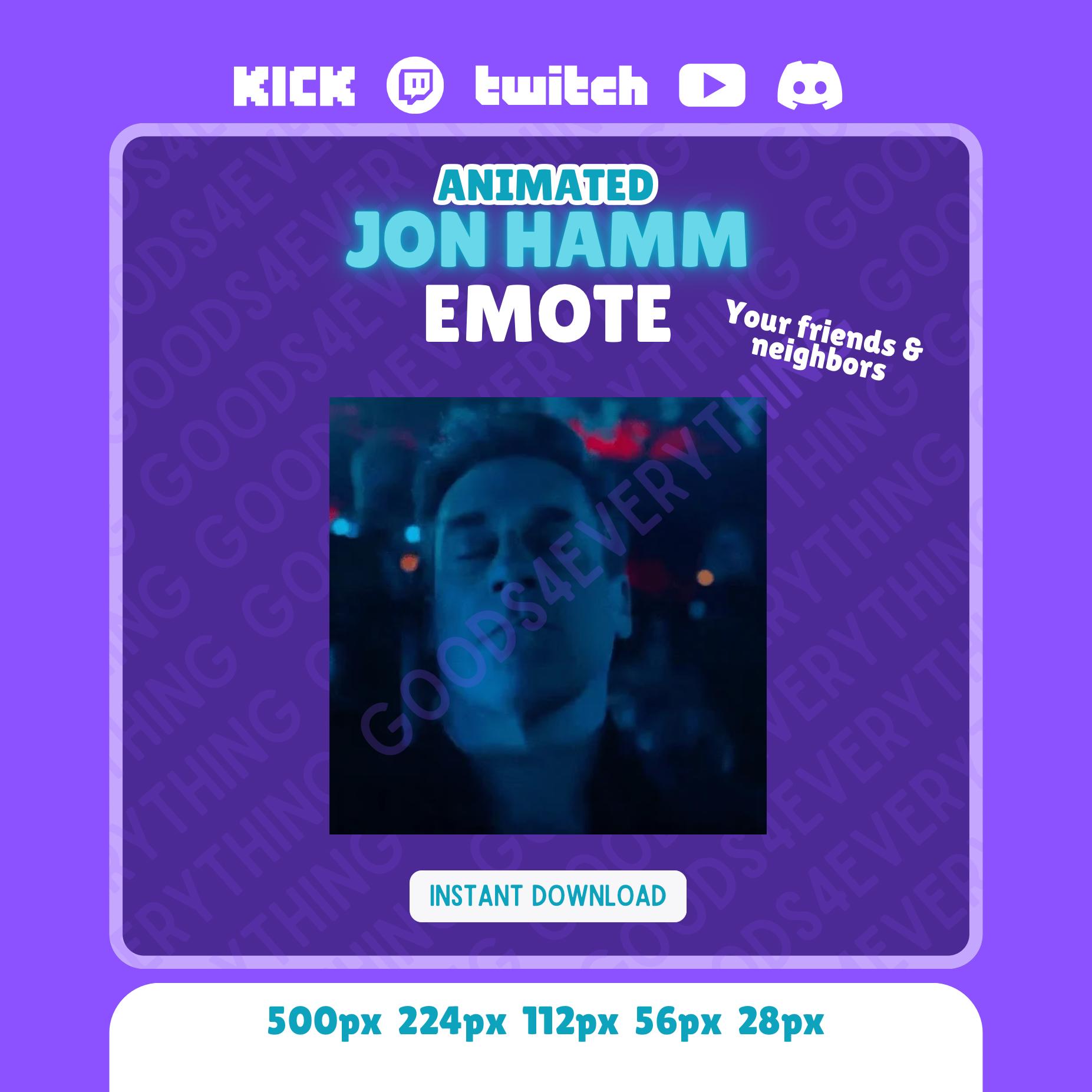 Jon Hamm Disco Emote Animated – Enjoy Music & Vibe Reaction | Animated ...