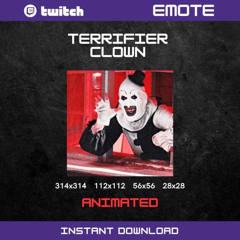Twitch Fanart Hello Emote Art the Clown Hi Clown Hello Meme Stream ...
