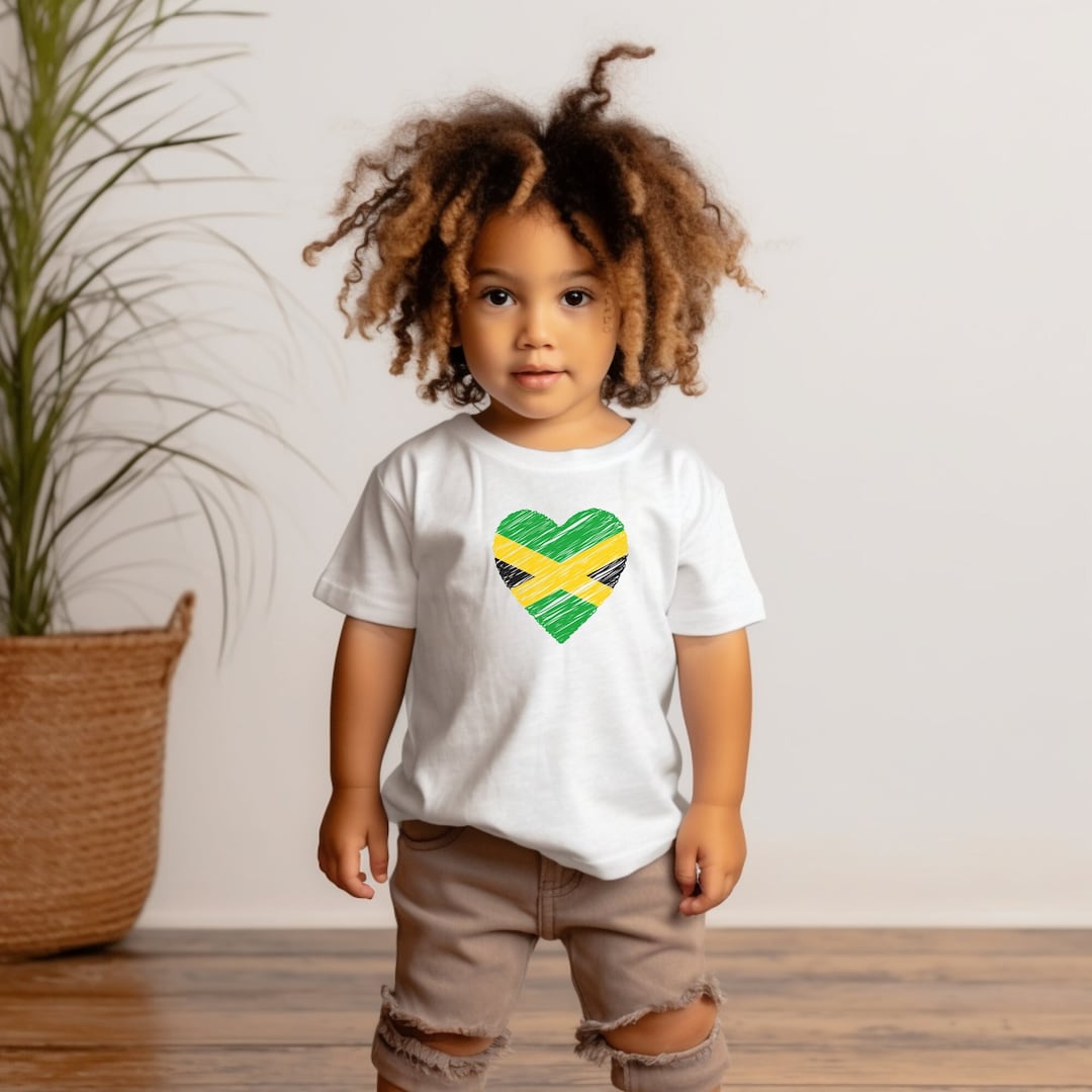 Jamaica Flag Shirt for Children, Jamaica Vacation Tee, Bob Marley Shirt ...