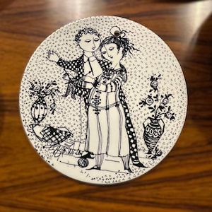Danish Ceramic Design by Bjørn Wiinblad, Denmark 1970s - Etsy