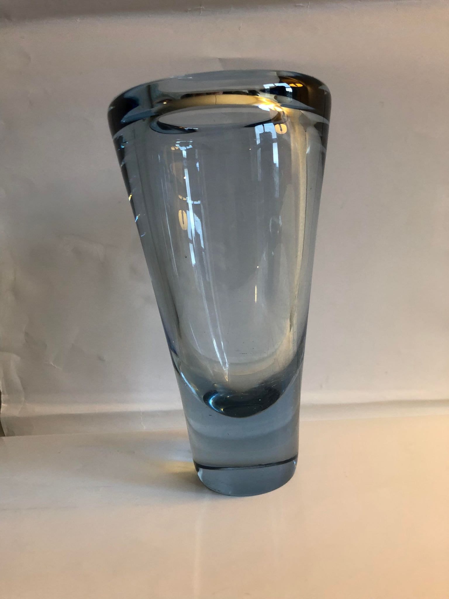 Mid Century Umanak Vase Designed by per Lutken, Produced by Holmegaard ...