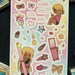 Gyaru Girl Sticker Sheet, Waterproof Kawaii Stickers - Etsy