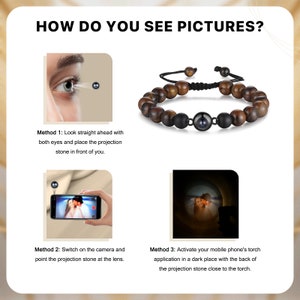 Personalized Projection Photo Bracelet,custom Projection Bracelet,lava ...