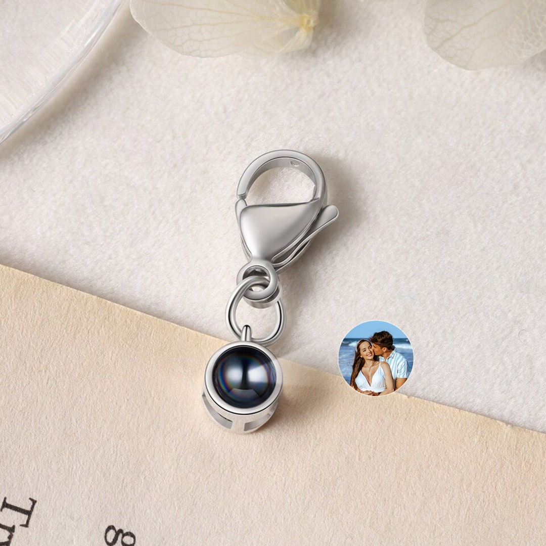 Custom Projection Keychain, Personalized Keyring With Photos or Text ...