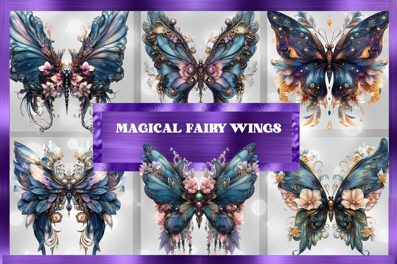 Magical Fairyland Clipart PNG | Fantasy Forest Creatures & Fairy Home ...