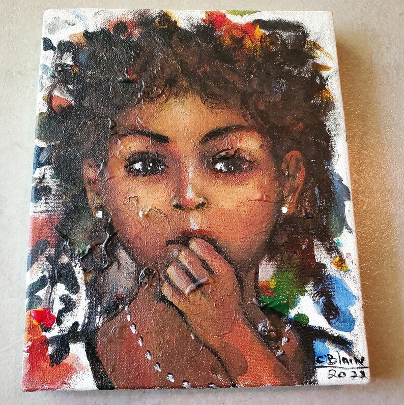 Haitian Art, Painting by Carel Blain, Acrylic on Canvas, Gallery John ...