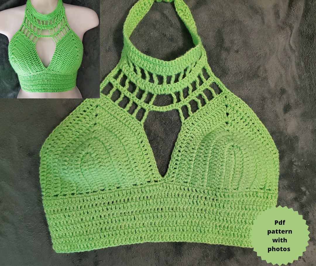 Modèle De Haut Au Crochet Modèle De Crochet Pdf Avec Photos - Etsy