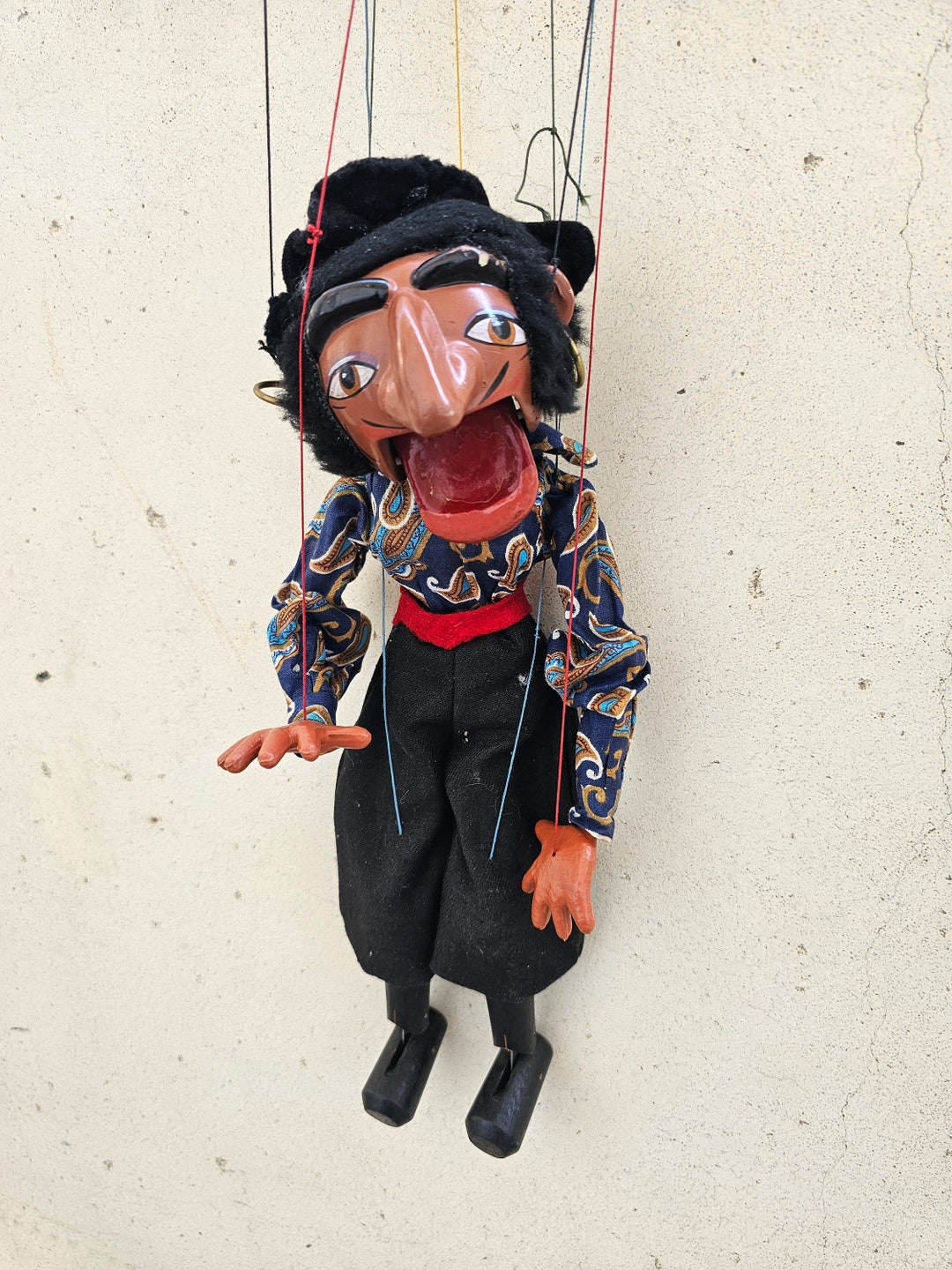 PIRATE PELHAM PUPPET 1960s/70s Boxed Vintage Marionette - Etsy