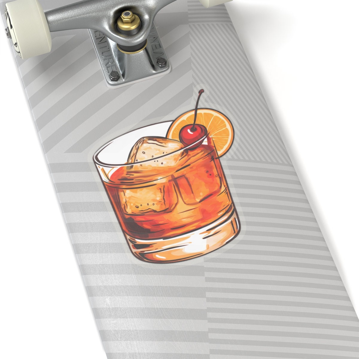 Whiskey Old Fashioned Sticker Compact Vinyl Decal for Laptop, Tablet ...