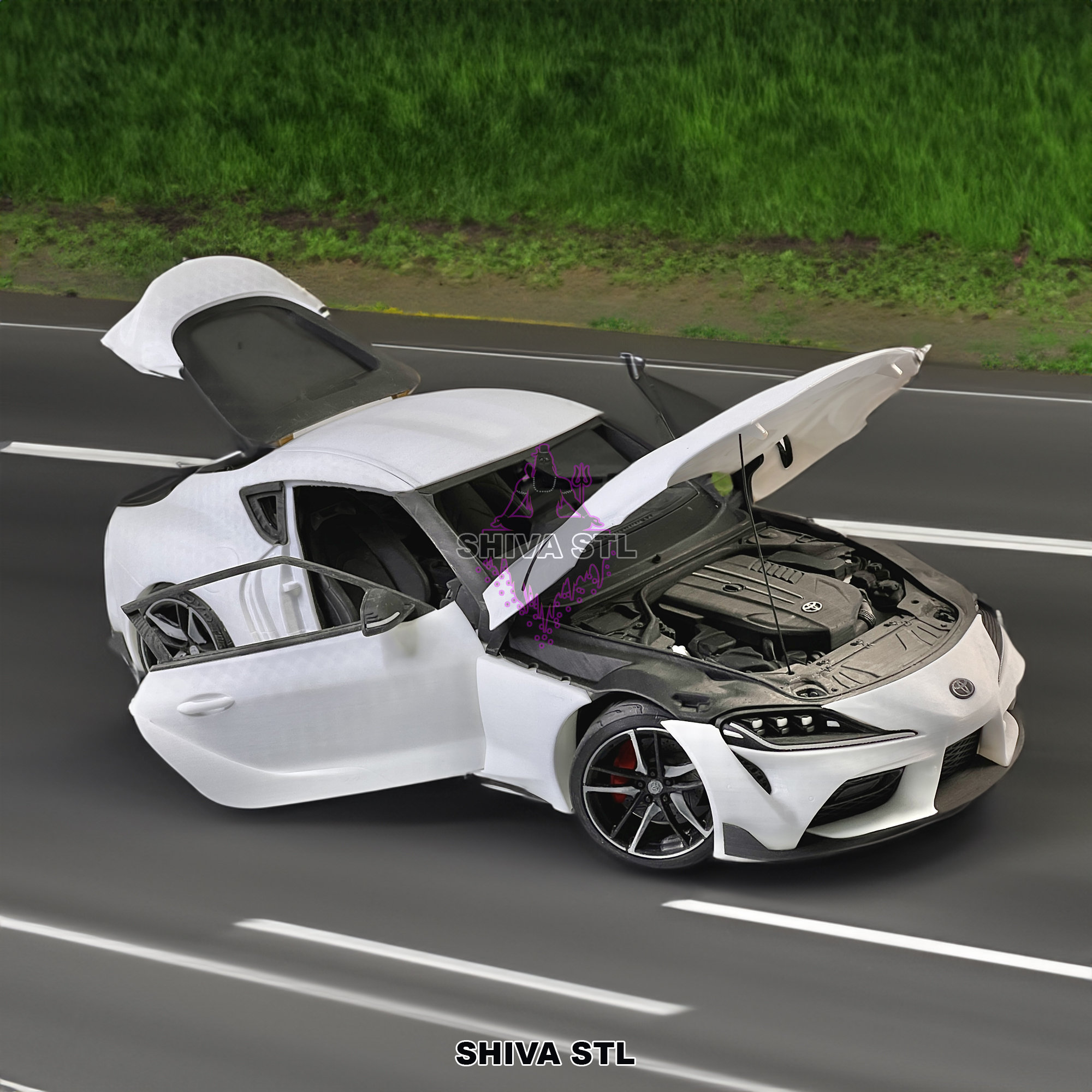 Toyota GR Supra 3D Printable STL Files-high Quality Detailed - Etsy ...