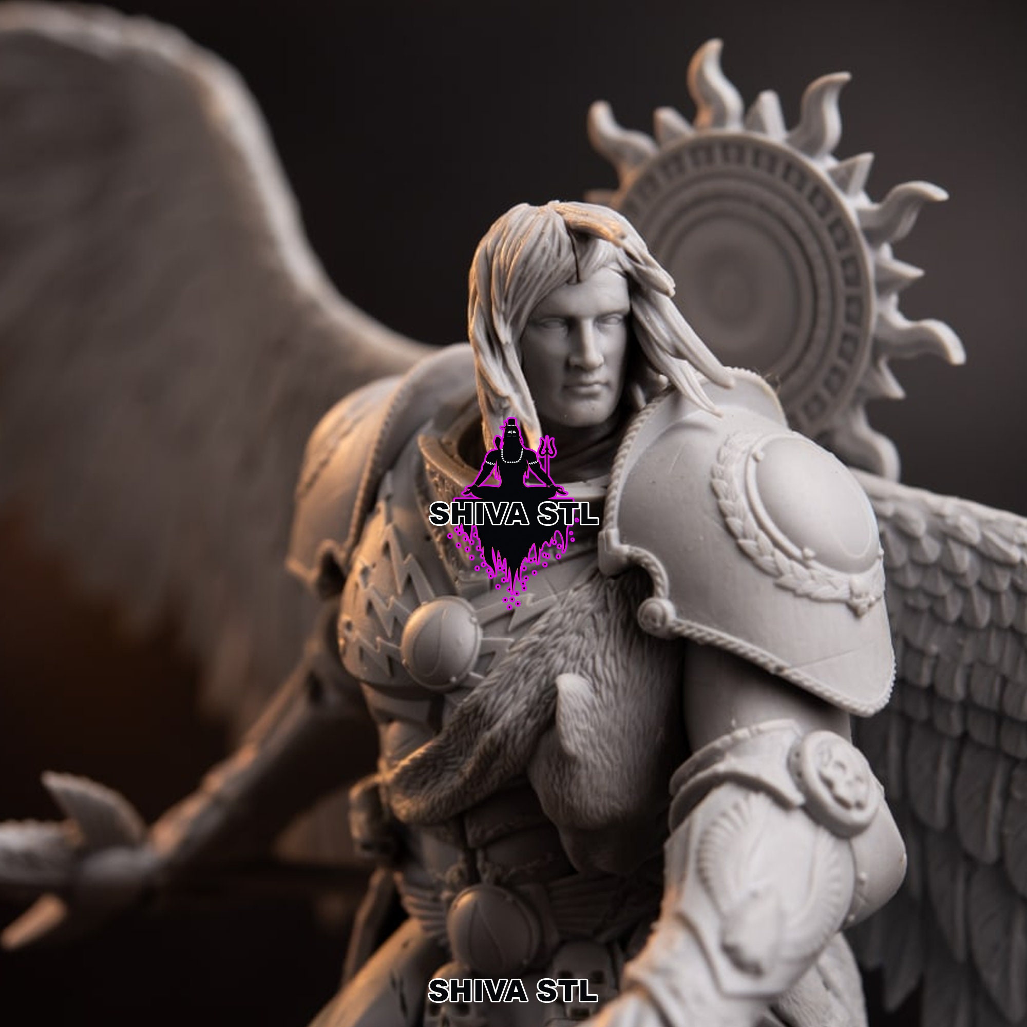 Sanguinius Figure 3D Model Warhammer 40k STL Model 3D - Etsy