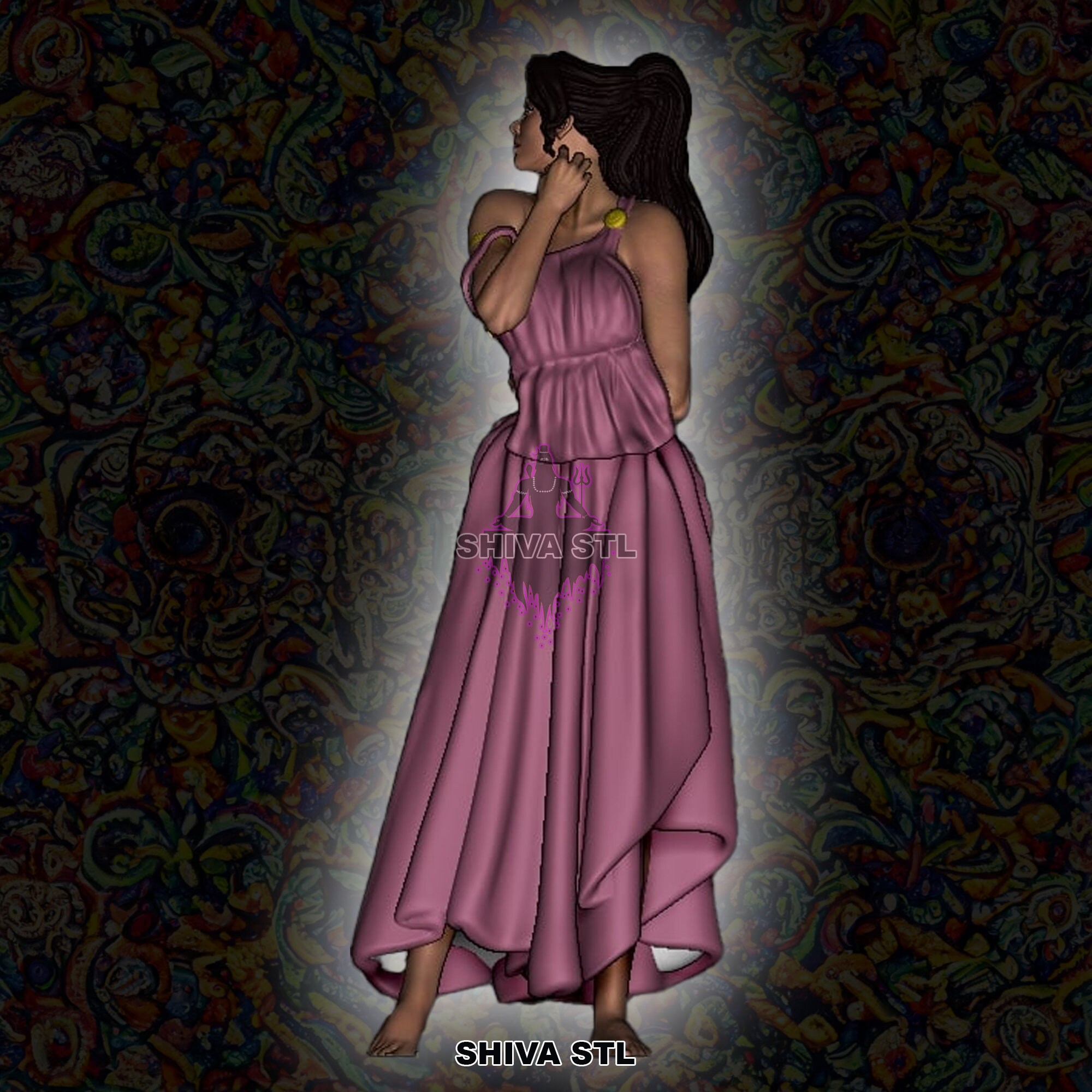 Megara NSFW Figure STL megara Nsfw From Greek Mythology 3D - Etsy Singapore