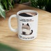 Funny Cat Coffee Mug EEFFOC is Coffee Spelled Backwards, Grumpy in the ...