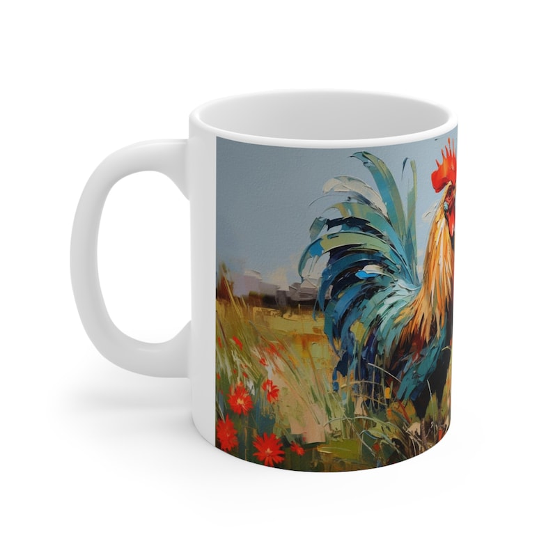 Personalized Rooster Coffee Mug Funny Chicken Mug Ceramic - Etsy Australia