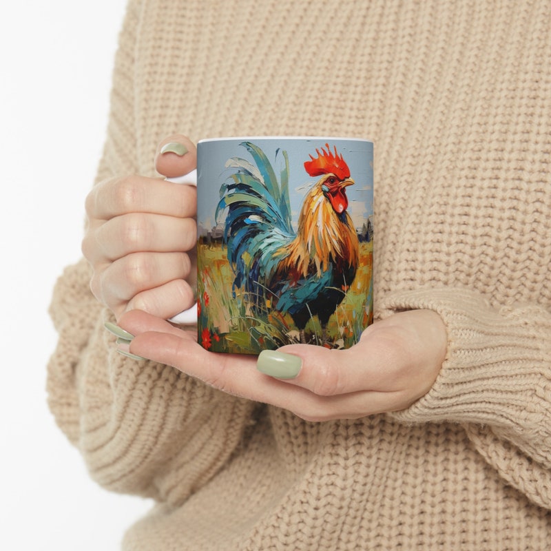 Rooster Coffee Mug - Etsy