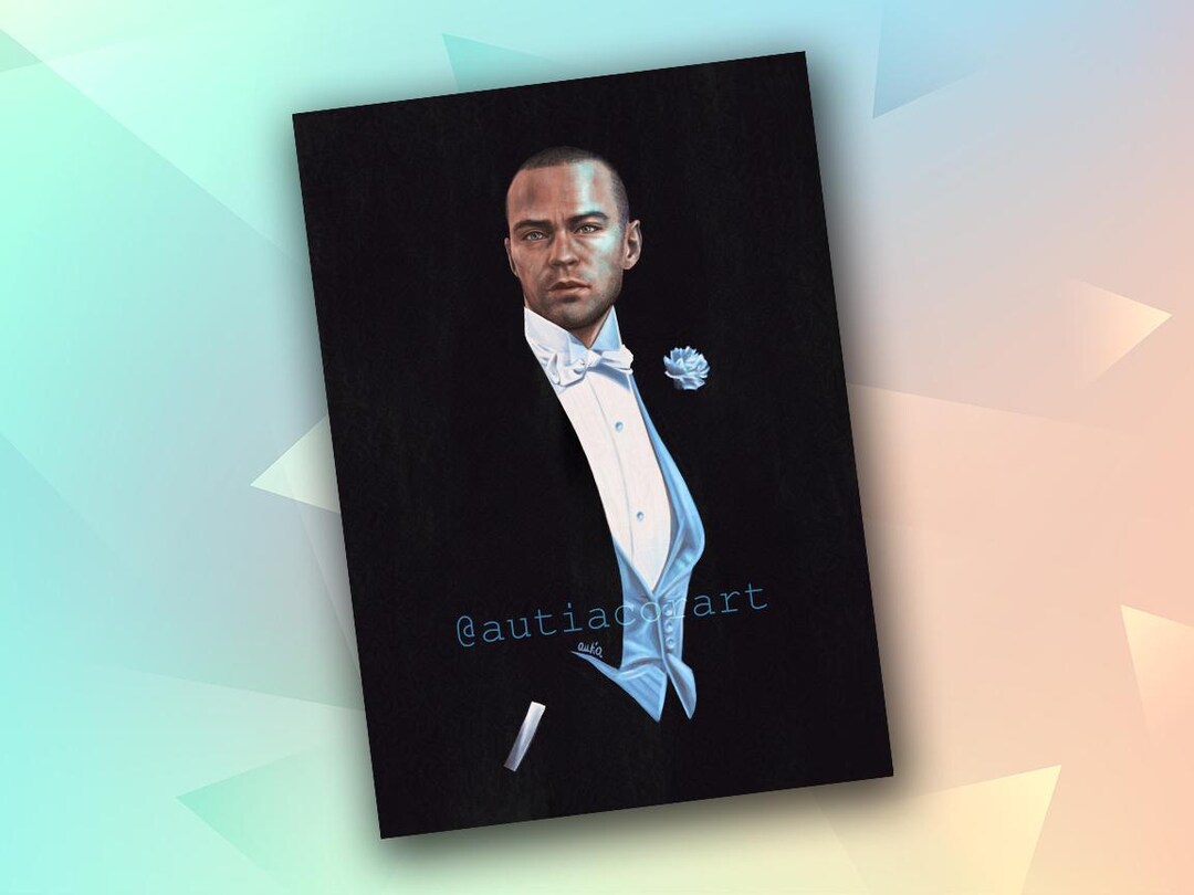 DBH Markus RK200, A4 Art Print, Detroit Become Human, Fanart ...