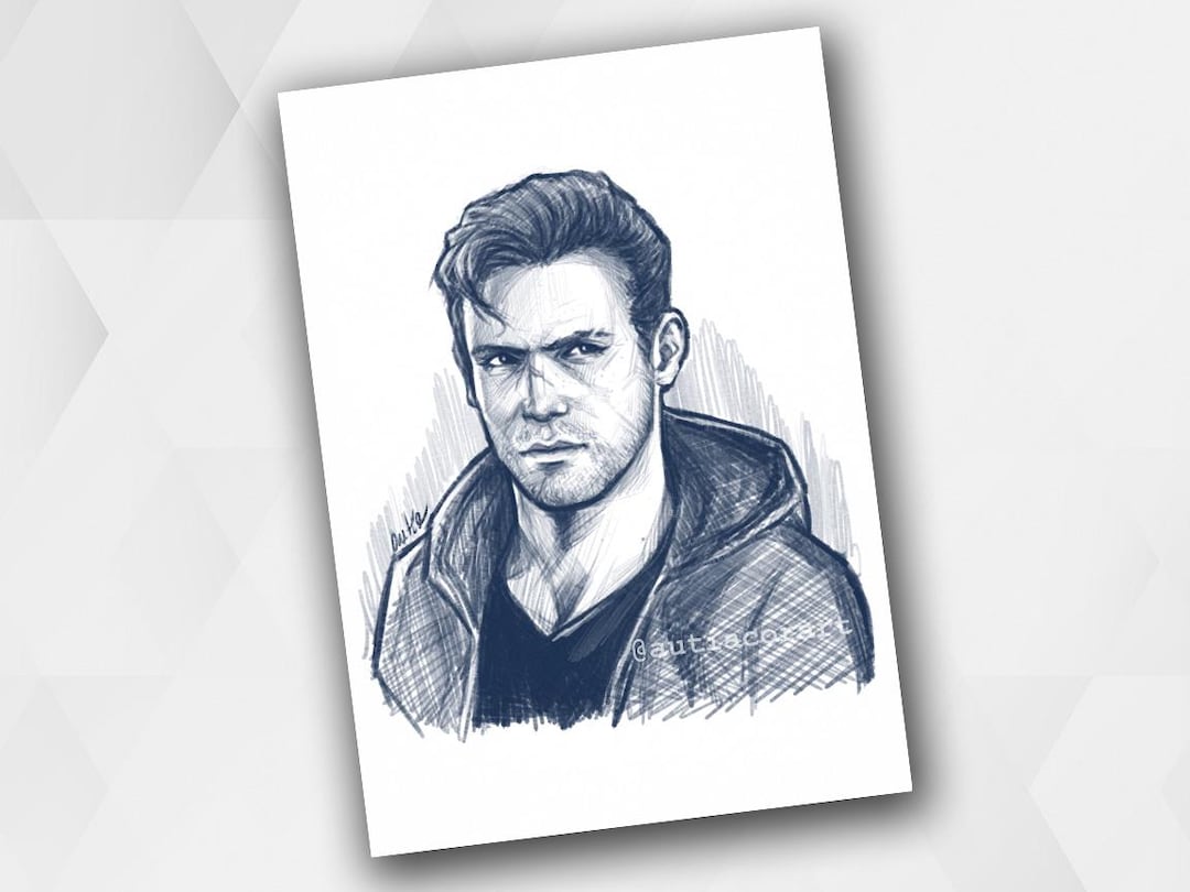 DBH Gavin Reed A5 Art Print Detroit Become Human, Fanart - Etsy