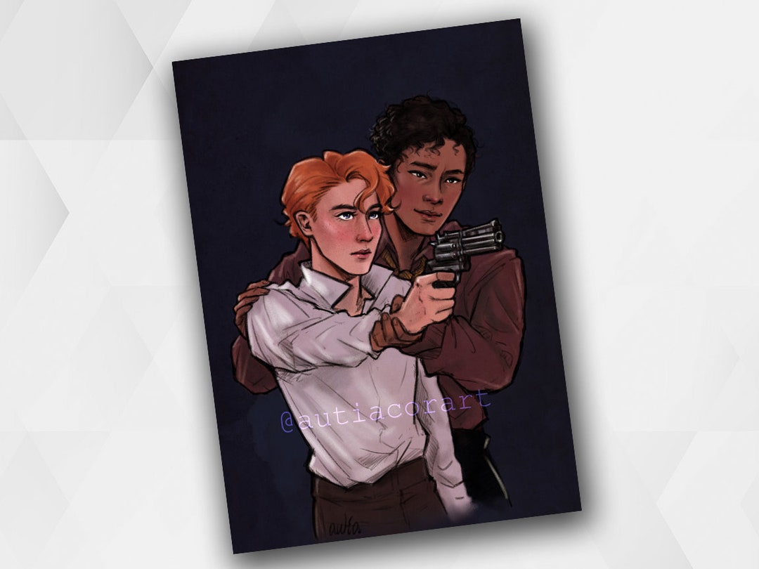 WESPER A4 Art Print, Jesper X Wylan, Shadow and Bone, Six of Crows - Etsy