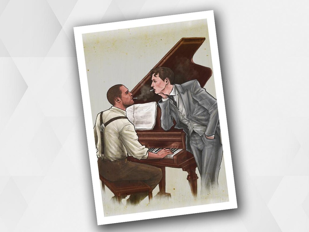 RK1K Postcard Connor X Markus, Detroit Become Human, A6 Art Print ...