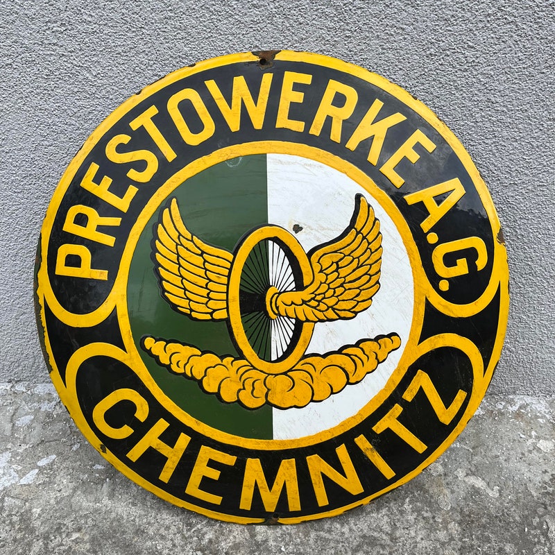 Vintage Enamel Sign - Etsy
