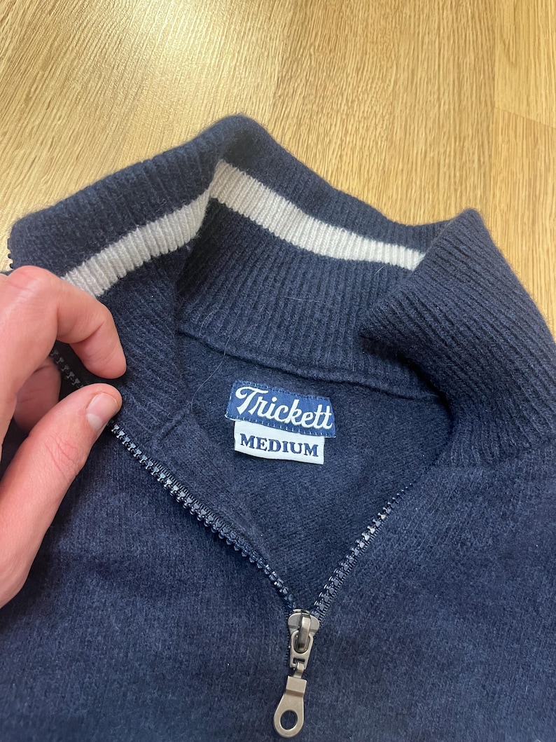 Vintage CCCP Soviet Union Trickett Jumper Sweater Zip Size M - Etsy