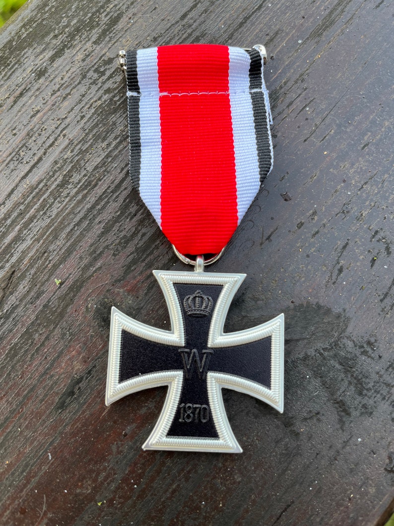 German Iron Cross 1870 Germany Medal Copy Replica the Franco - Prussian ...