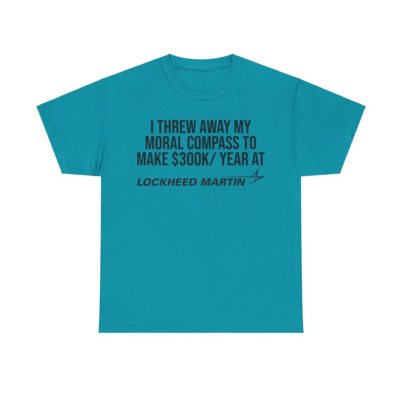 Lockheed Martin Anti War Funny T-shirt Unisex Heavy Cotton Tee - Etsy
