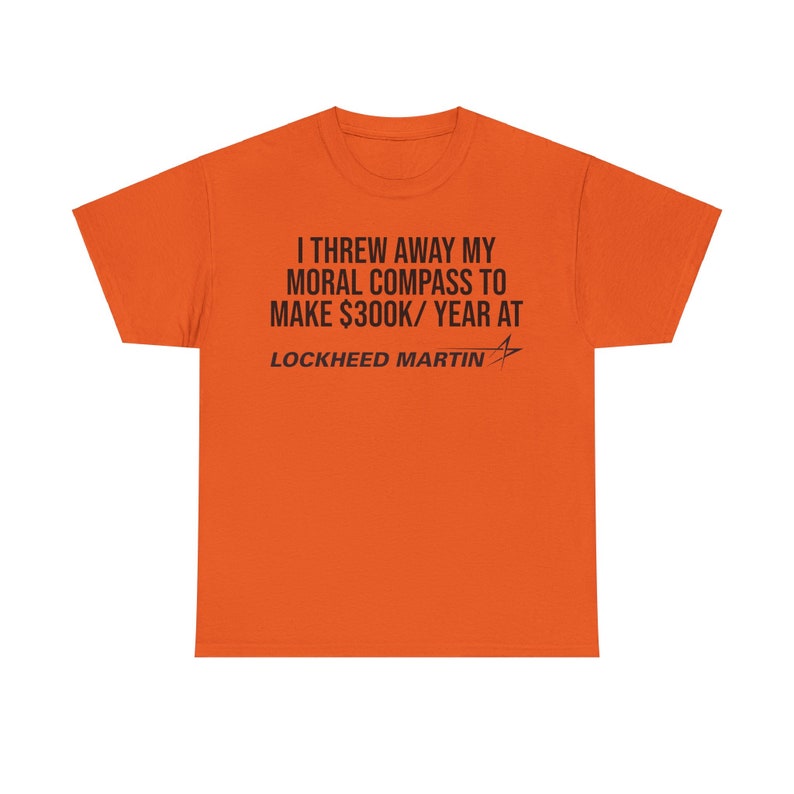 Lockheed Martin Anti War Funny T-shirt Unisex Heavy Cotton Tee - Etsy
