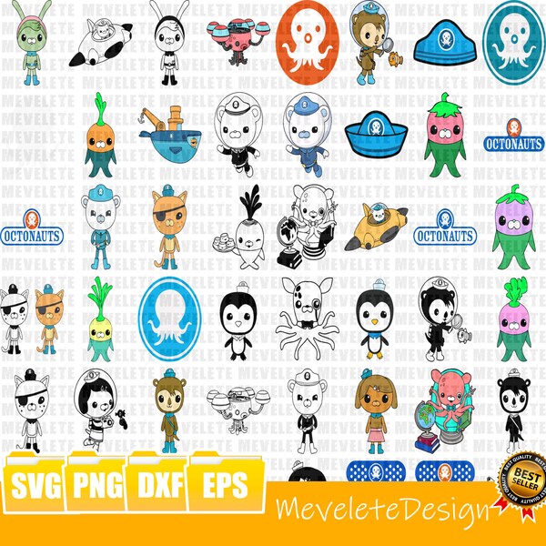 Octonauts Svg - Etsy