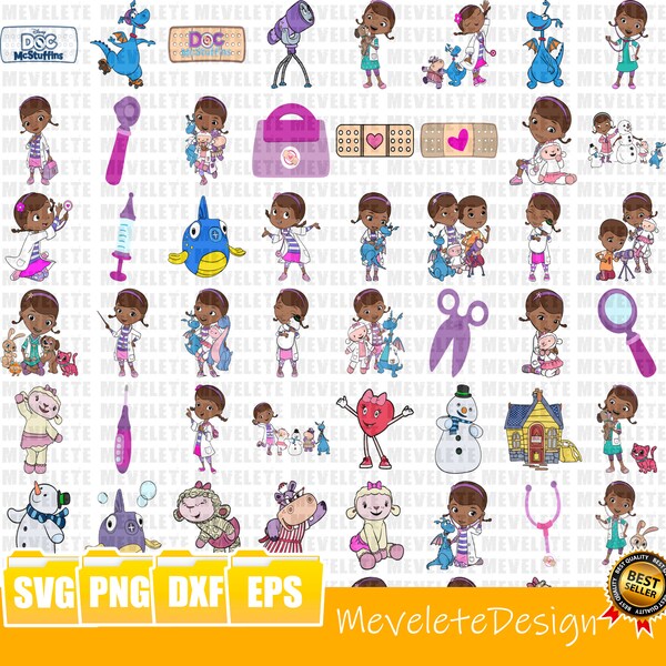 Doc Mcstuffins Svg - Etsy