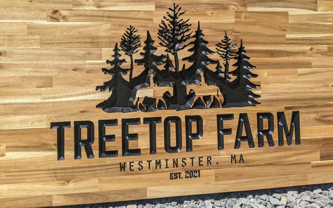 Custom Carved Butchers Block Sign - Etsy