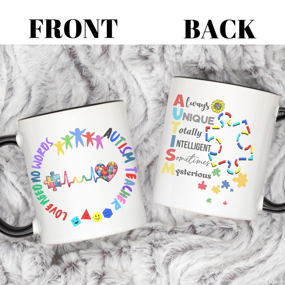Autism Mug,autism Teacher Mug,autism Awareness Mug,differently Mug ...