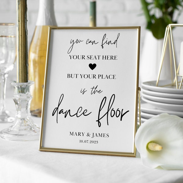 Dance Floor Sign - Etsy