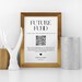 Future Fund QR Code Sign, Wedding Honeymoon Fund Sign, Venmo QR Code ...