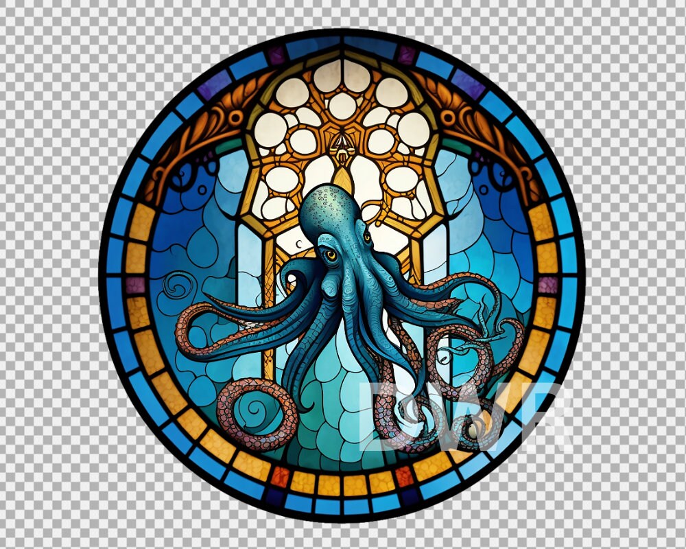 Psychedelic Octopus Clipart Octopus Png Sea Illustrations Ocean Theme ...