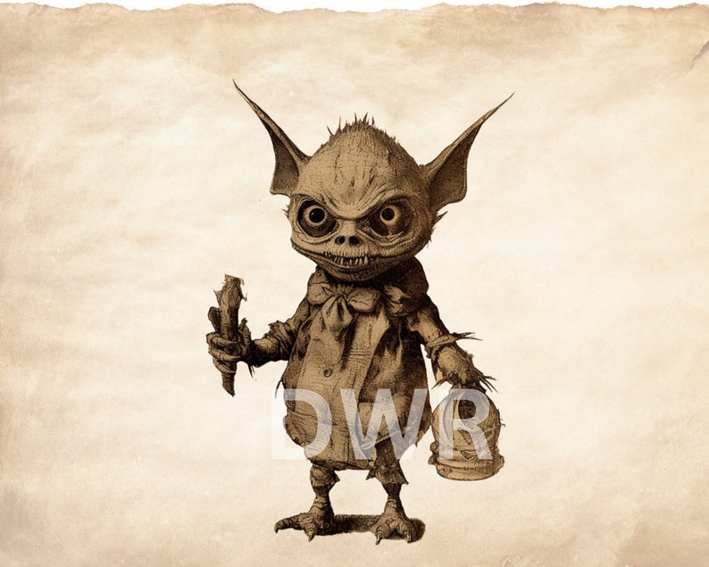 Mythical Creatures, Goblins, Gargoyle, Goblin, Gremlin Bundle, 50 ...