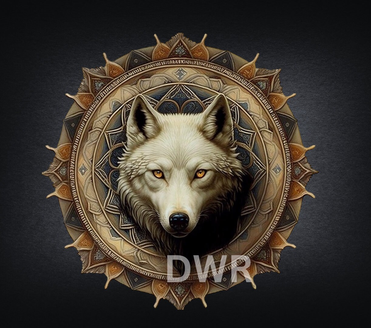 Wolf Clipart Bundle Mystical Wolf Witches Wolf Gothic Occult Junk ...