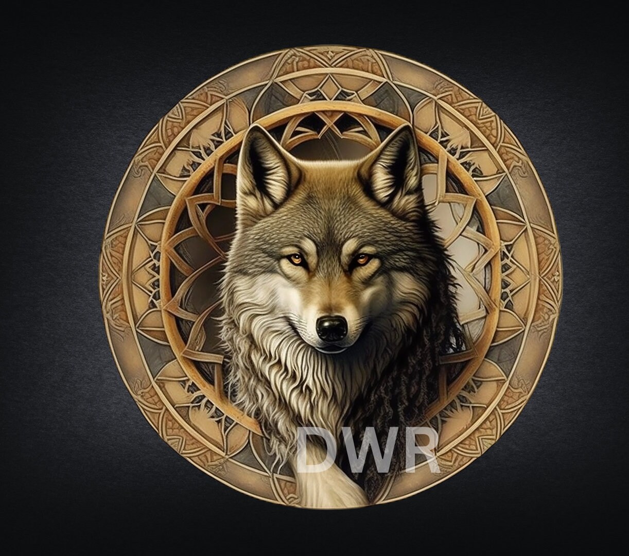 Wolf Clipart Bundle Mystical Wolf Witches Wolf Gothic Occult Junk ...