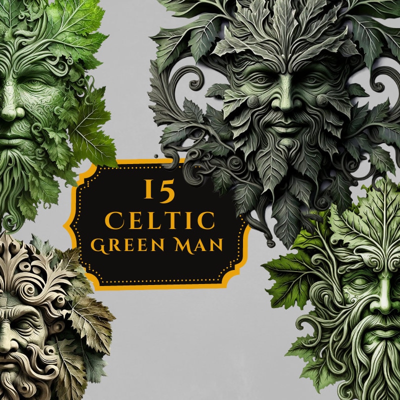 Green Man - Etsy UK