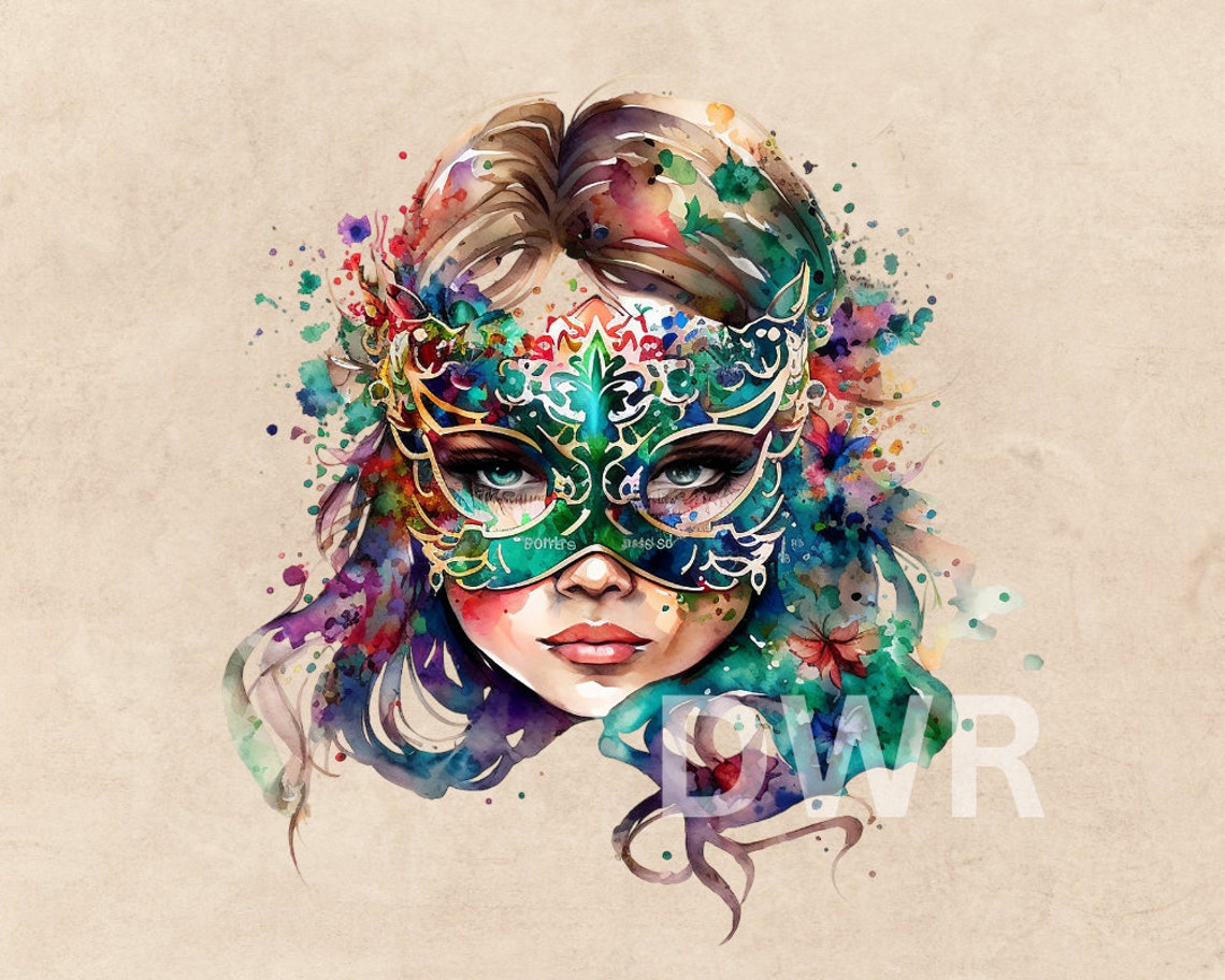 Mask Fairy Witch, Pixie Printablesl Fairy Kit, Fairy Seasons Collection ...