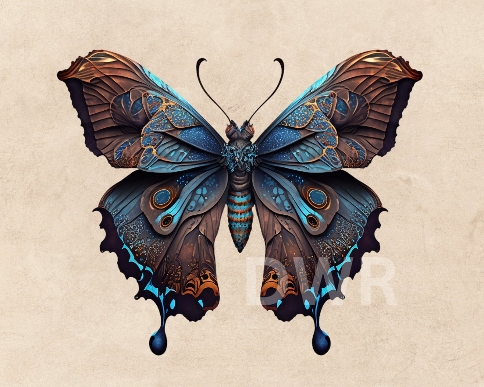 Moth Clipart PNG Gothic Moth Illustrations Clipart Moths Pagan Moth ...