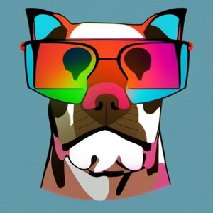POP ART: Cool Funky Dogs - Etsy