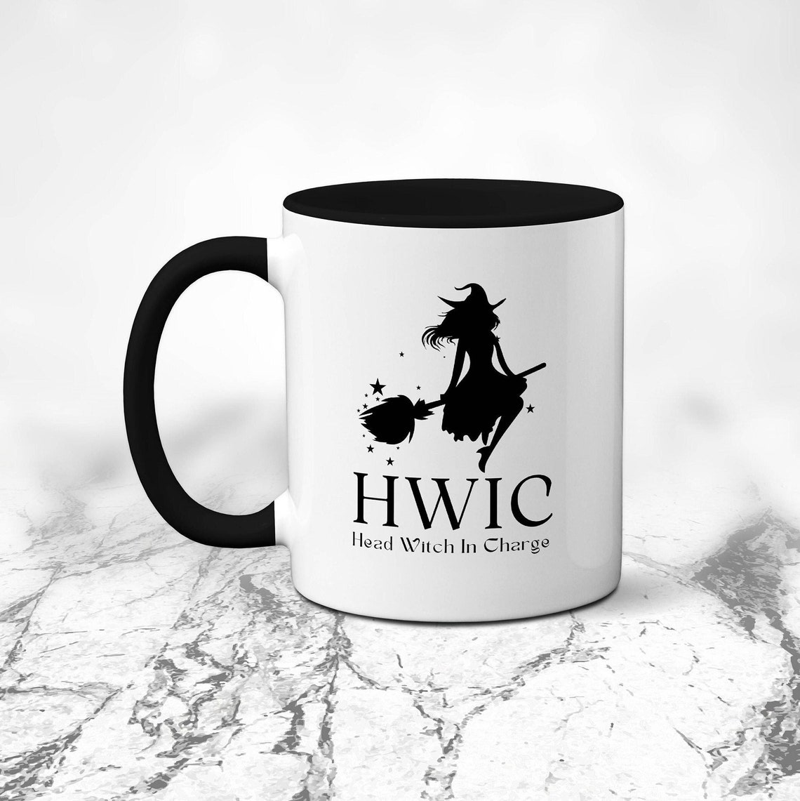 Head Witch in Charge Mug | Funny Witchy Halloween Gift for Girl Bosses ...
