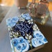 Blue & White Floral Painted Bible - Etsy