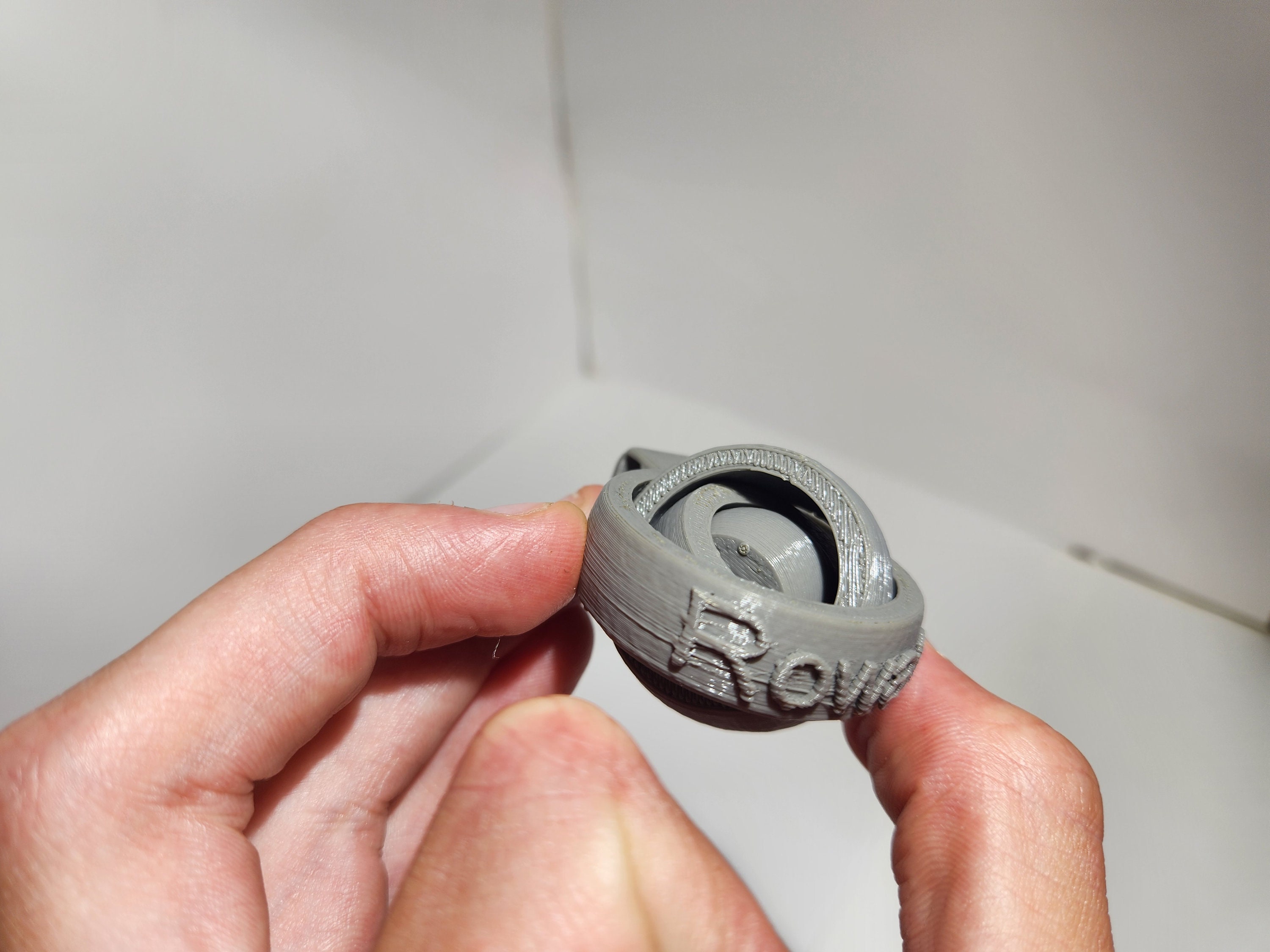 Personalized 3d-printed Fidget Toy Gyroscope: Print It With - Etsy
