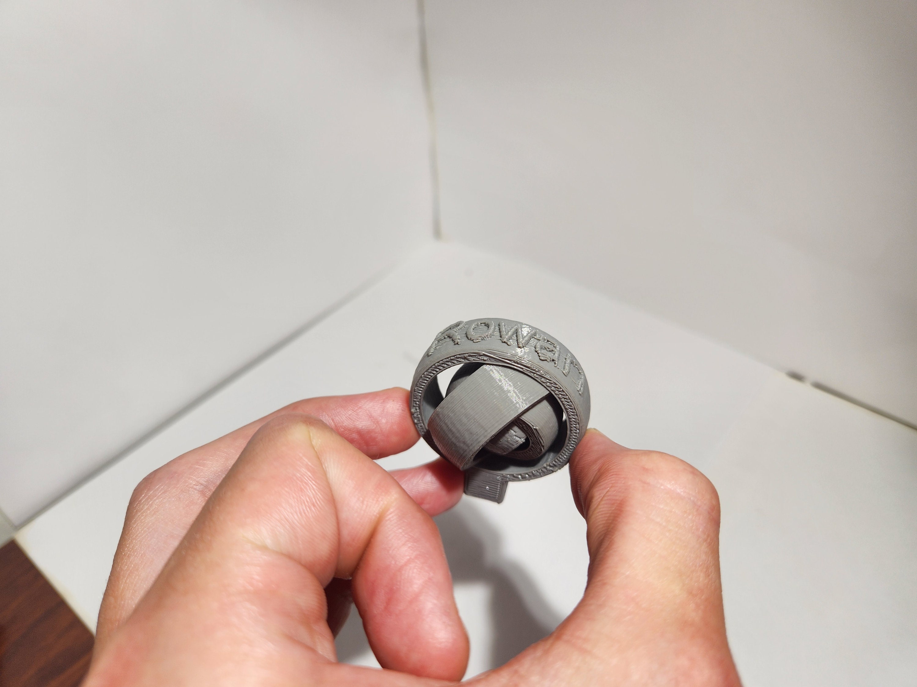 Personalized 3d-printed Fidget Toy Gyroscope: Print It With - Etsy