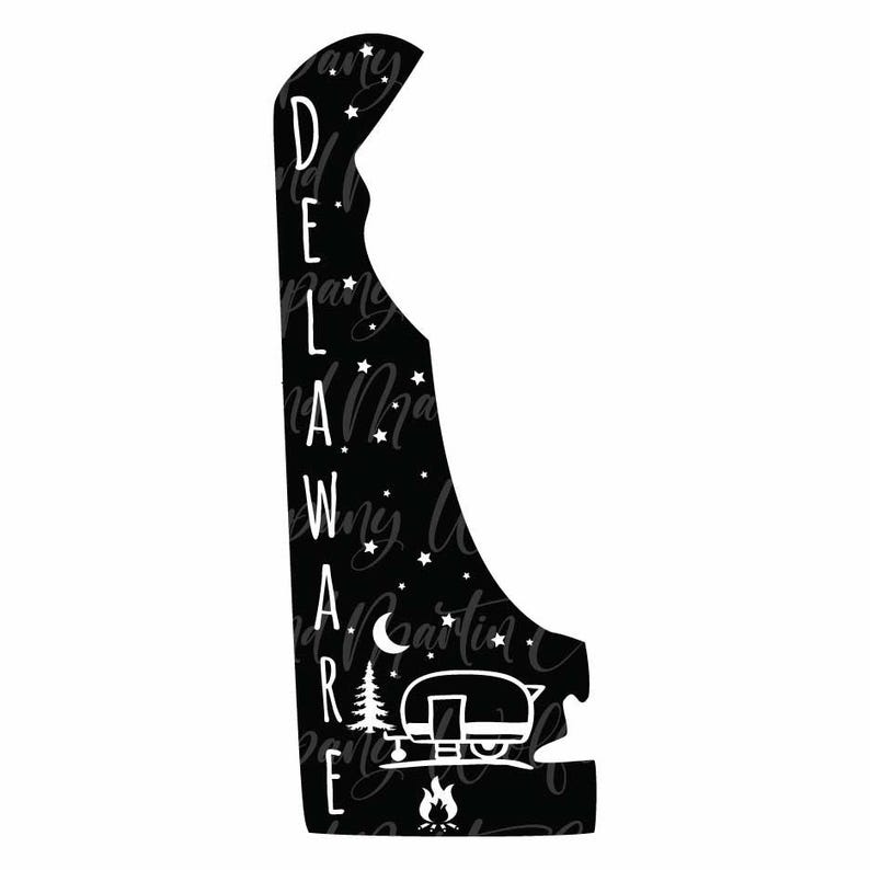 Delaware PNG, JPEG and SVG - Instant Download, Do It Yourself Graphic ...
