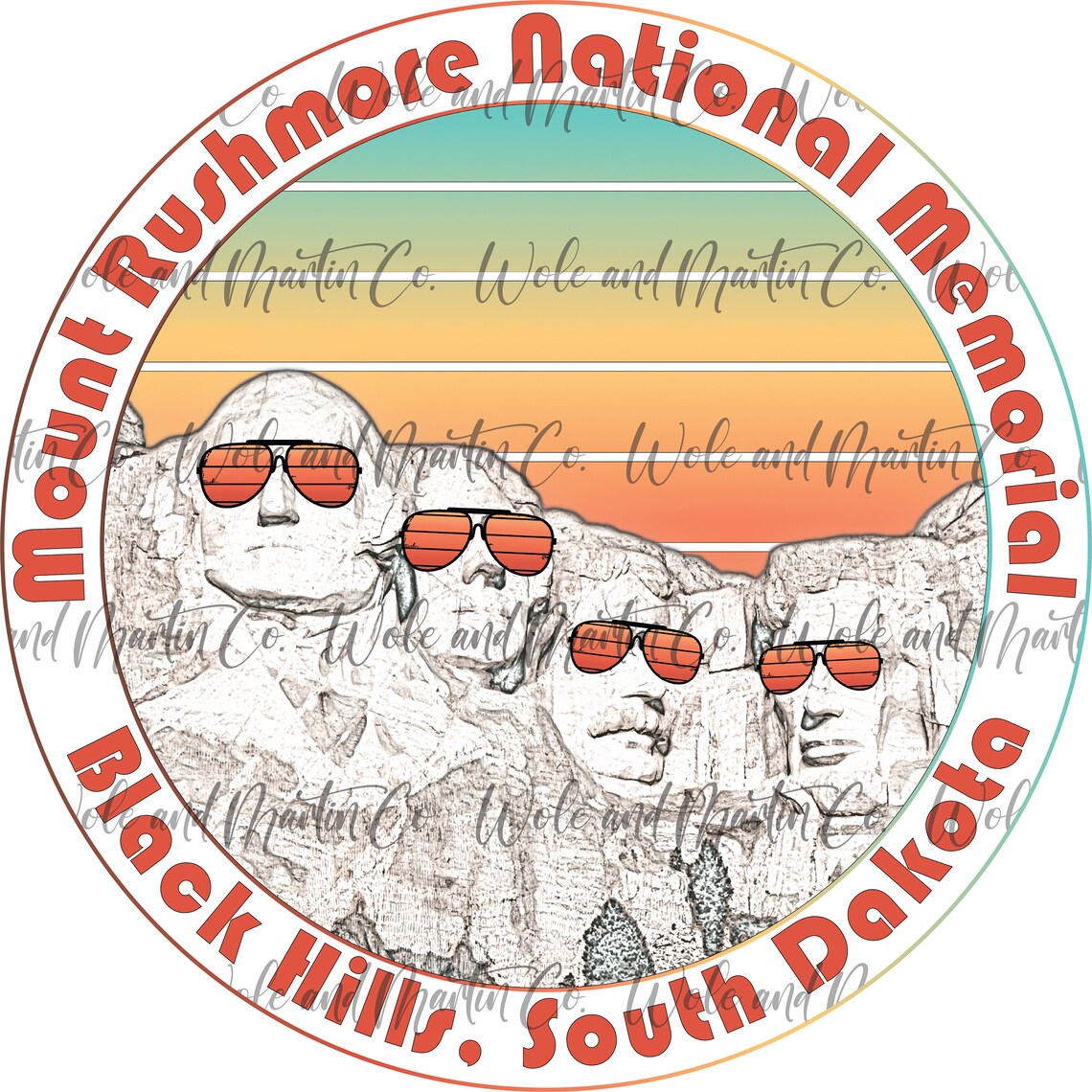 Retro Rushmore PNG, JPEG, and SVG - Mount Rushmore National Memorial ...