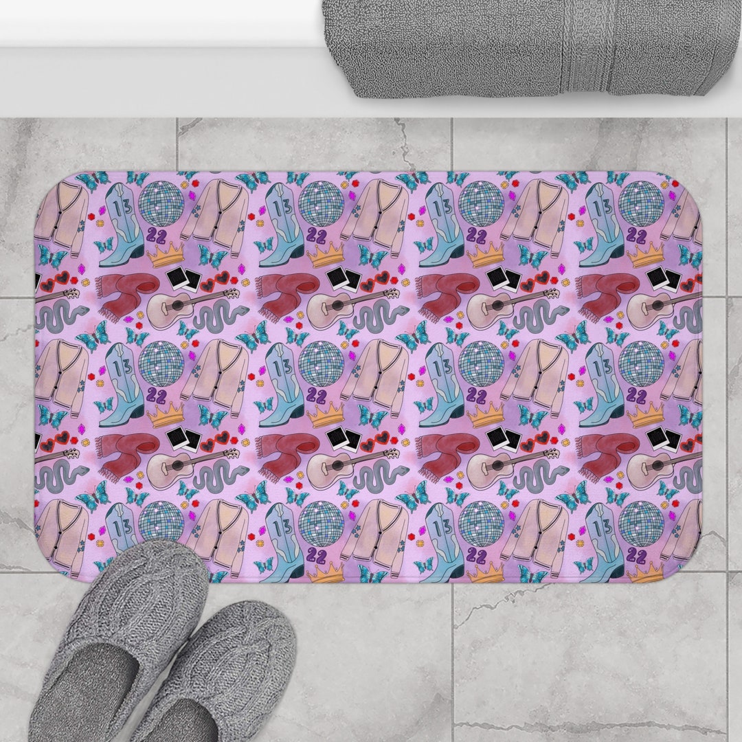 Swift Eras Icons Bathroom Rug Bath Mat Swiftie Home Decor Gift - Etsy