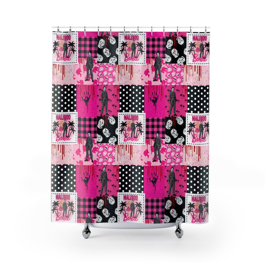 Y2K Horror Movie Maliboo Shower Curtain Home Decor Bathroom - Etsy